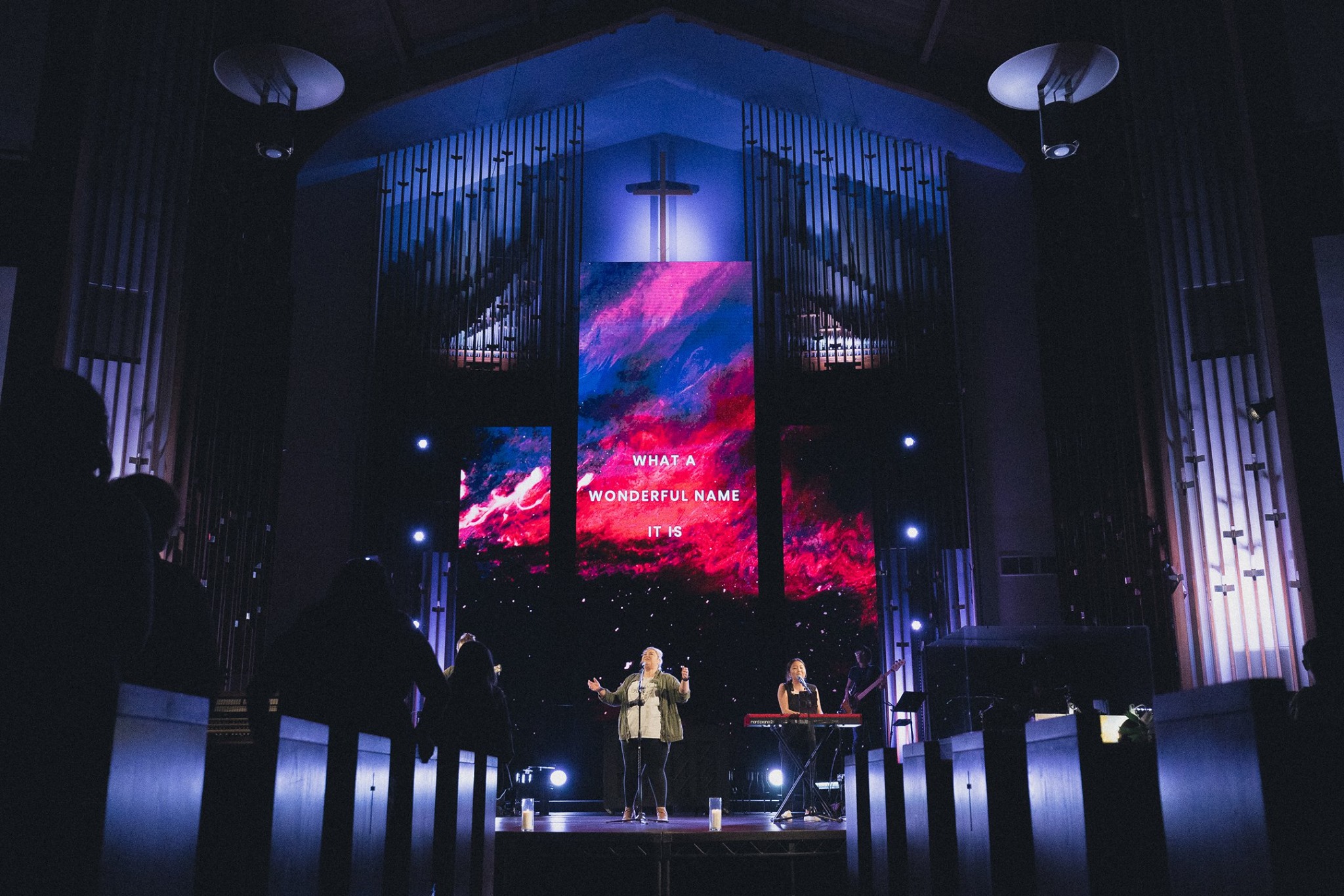 Church LED Video Wall - Seamless LED Displays - DVS LED Systems