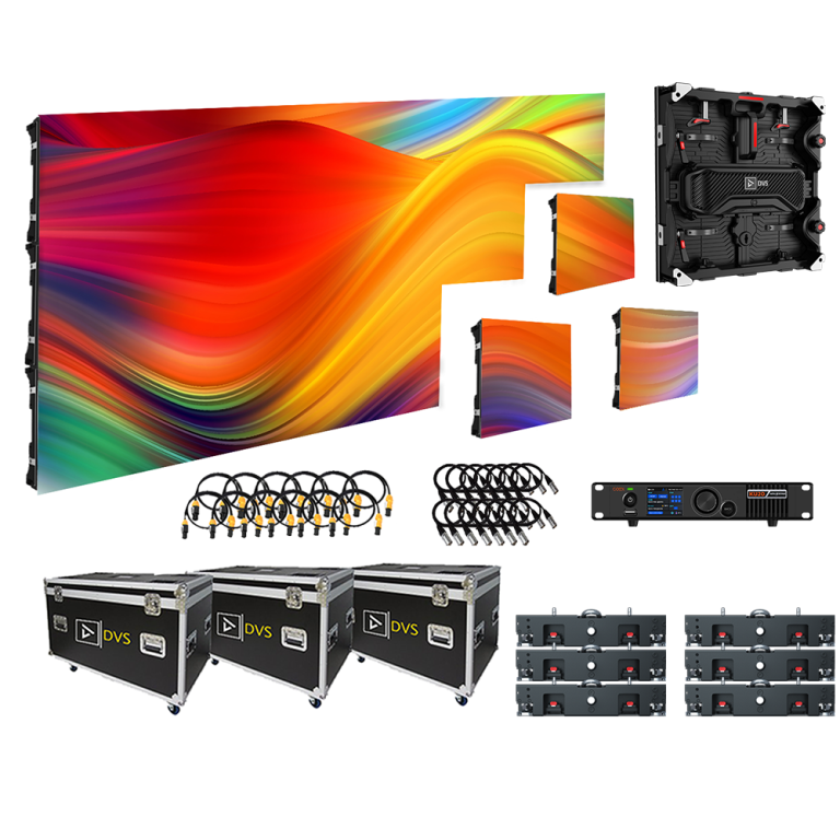 Vizra-2 10-FT x 5-FT 2.9mm LED Video Wall Package - DVS LED