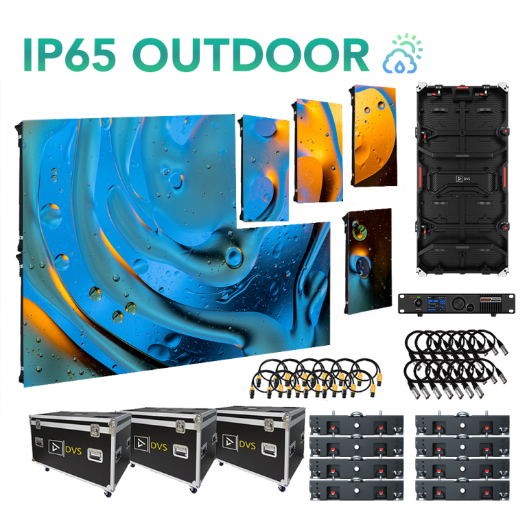 Optic-3IPX 12x7-FT P3.9 Outdoor LED Video Wall Package- DVS LED