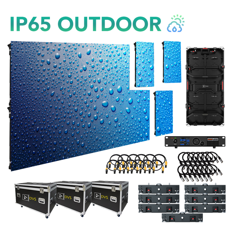 Optic-3IPX 12x7-FT P3.9 Outdoor LED Video Wall Package- DVS LED