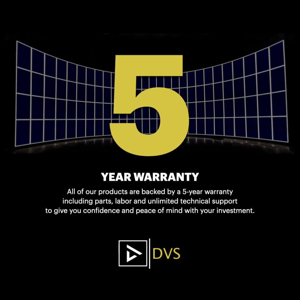 10x7-FT 3.9mm Wall Mount LED Video Wall Package - DVS LED