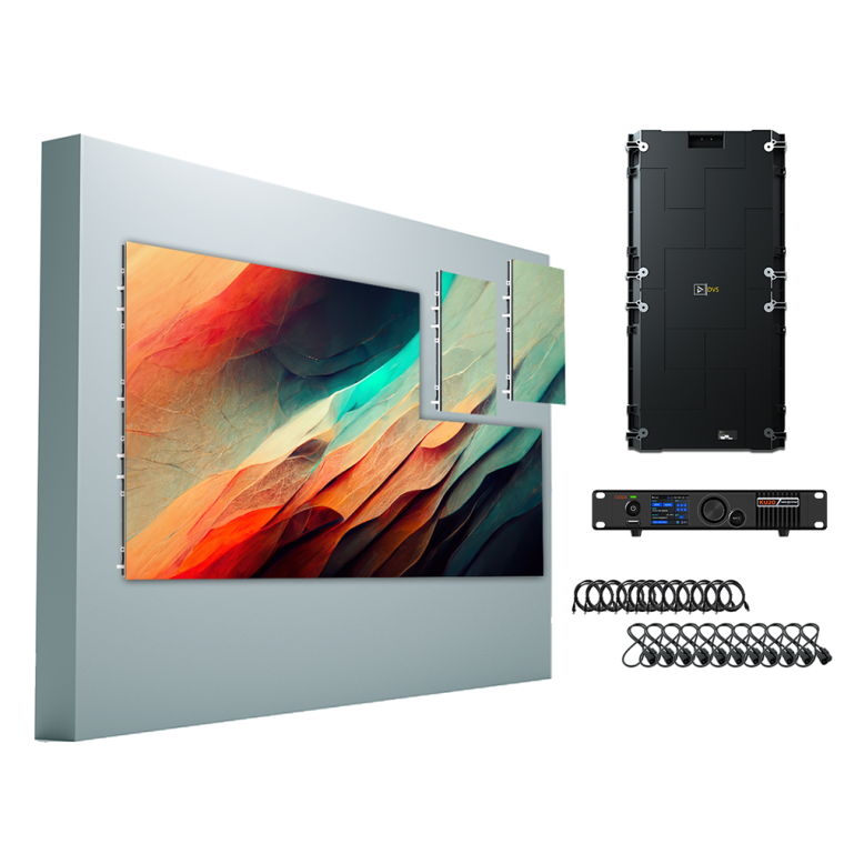10x7-FT 2.6mm Wall Mount LED Video Wall Package - DVS LED