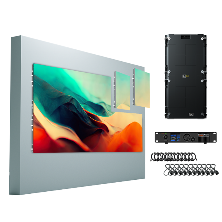 10x7-FT 3.9mm Wall Mount LED Video Wall Package - DVS LED