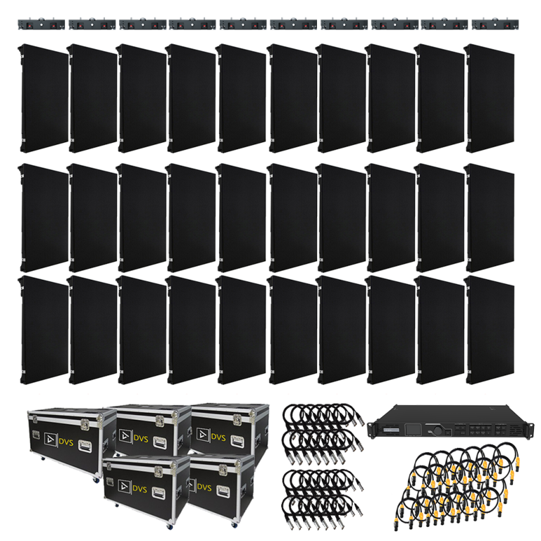 16x10-Ft 3.9mm Outdoor LED Video Wall Package - DVS LED
