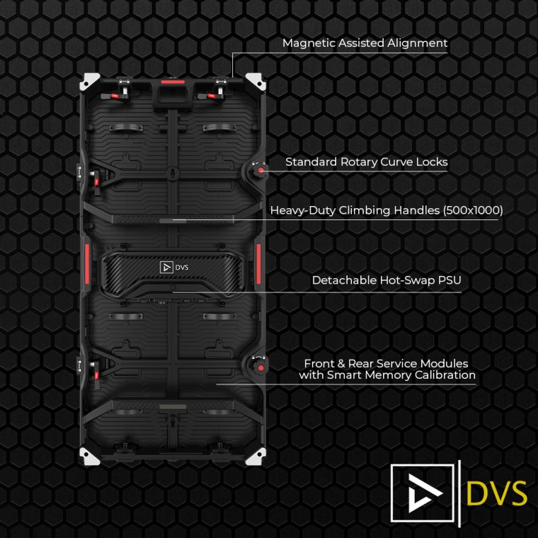 16x10-Ft 3.9mm Outdoor LED Video Wall Package - DVS LED